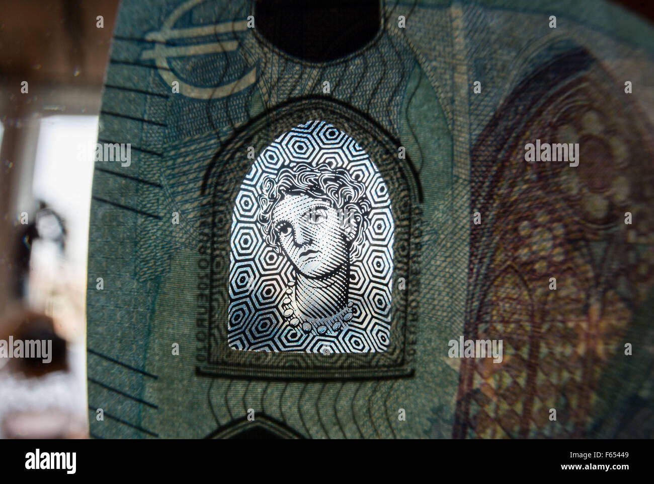 A representation of 'Europe' can be seen in a window on the new ...