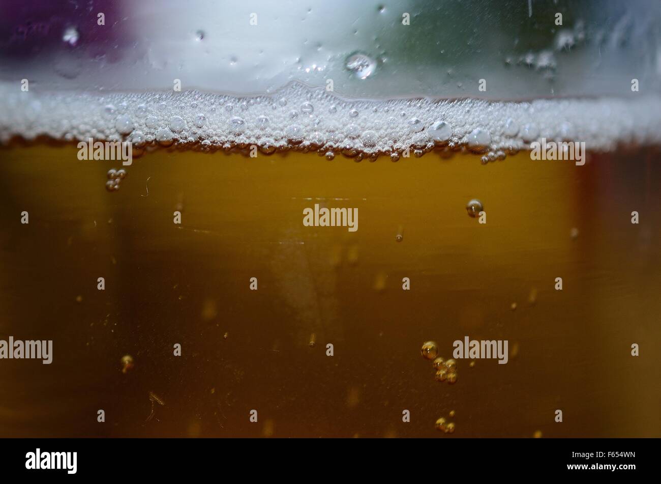 cold beer in glass Stock Photo - Alamy