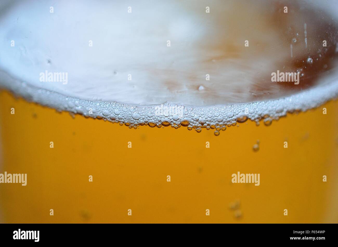 cold beer in glass Stock Photo - Alamy