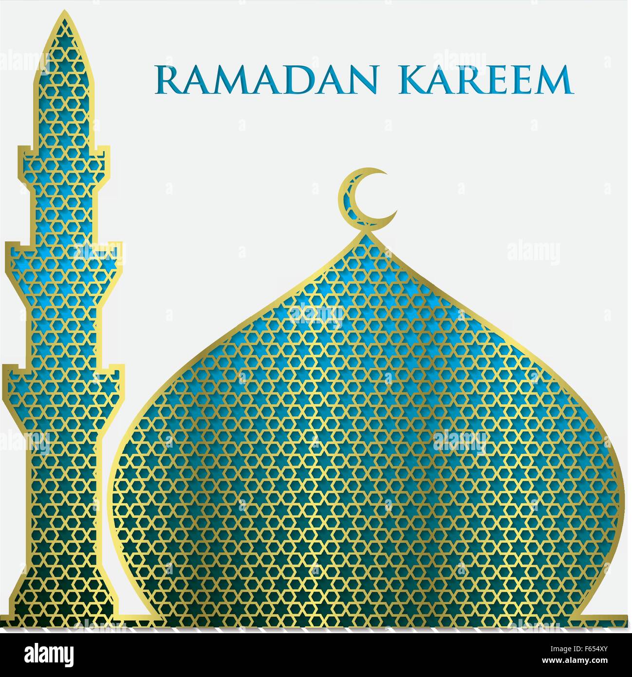 Textured Mosque Card In Vector Format Stock Vector Image & Art - Alamy