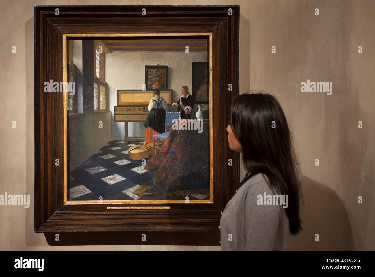 The music lesson vermeer hi-res stock photography and images - Alamy