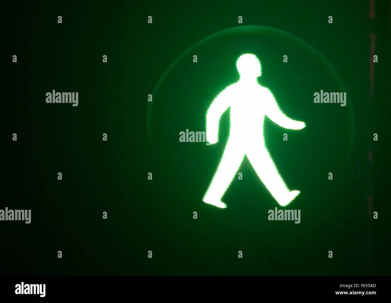 traffic light signals at night Stock Photo - Alamy