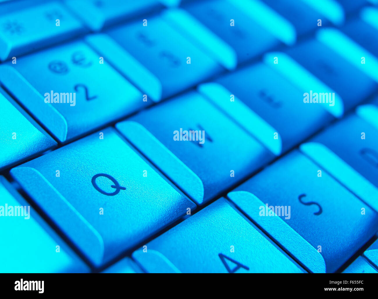 Laptop keyboard apple qwerty hi-res stock photography and images - Alamy