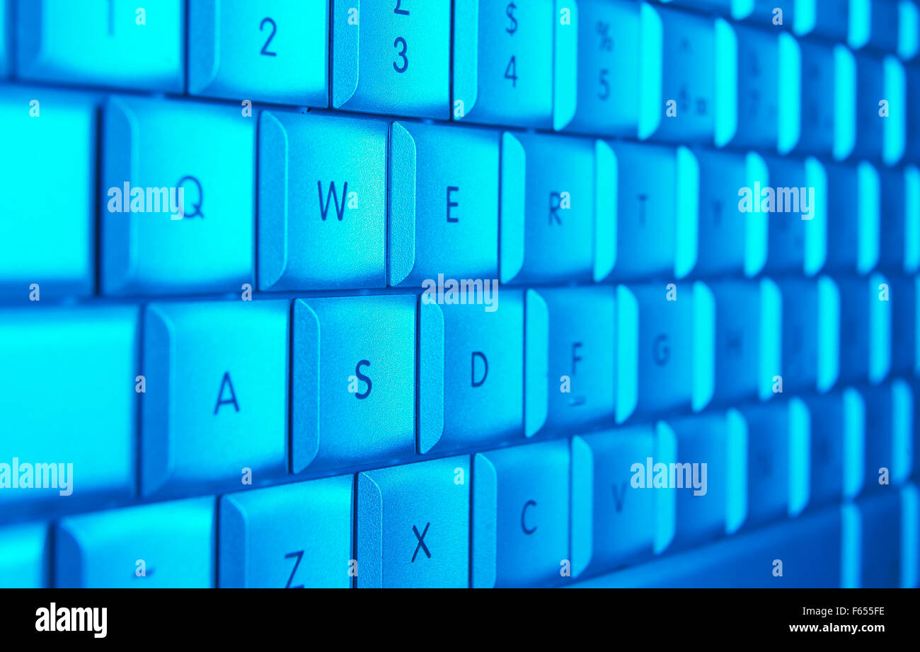 Laptop keyboard apple qwerty hi-res stock photography and images - Alamy