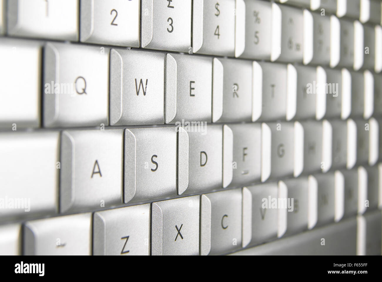 old apple mac keyboards Stock Photo - Alamy