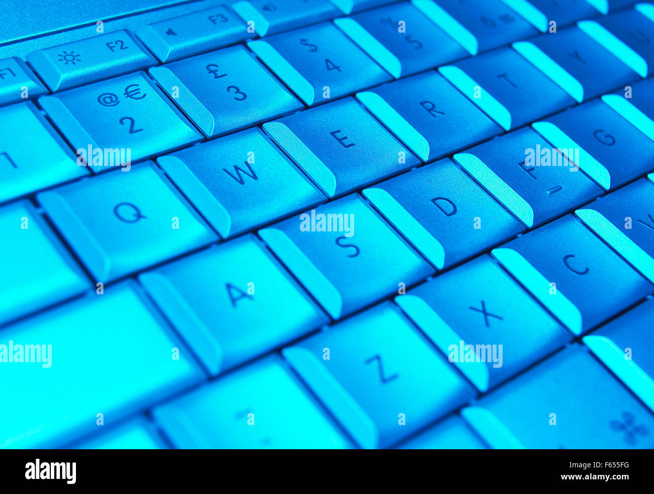 Laptop keyboard apple qwerty hi-res stock photography and images - Alamy