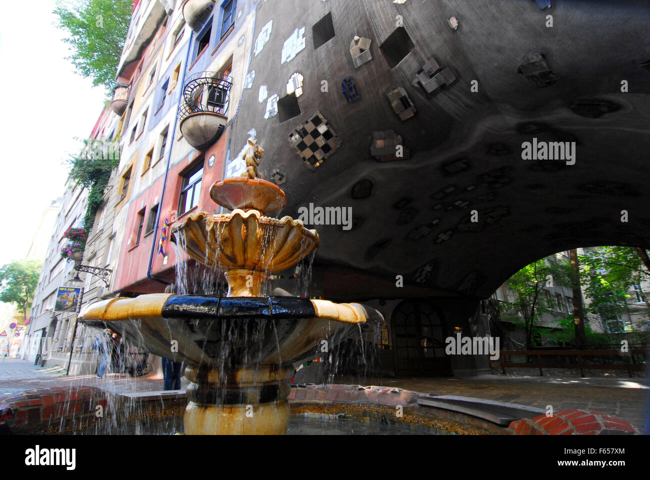 Hundertwasser House, Vienna, Austria Stock Photo - Alamy