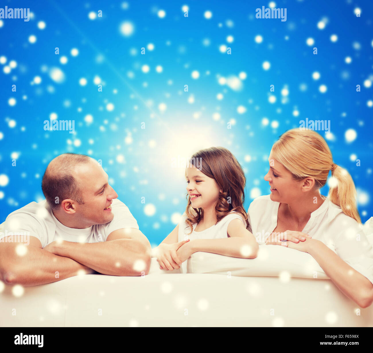 happy family at home Stock Photo - Alamy