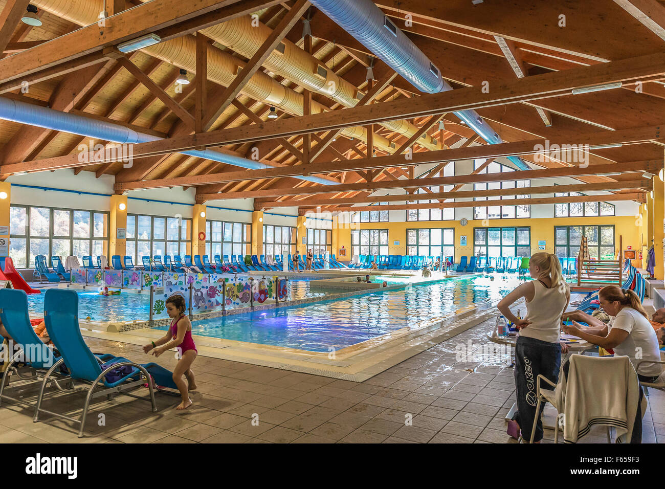 Italy Piedmont Thermal baths of Premia Stock Photo - Alamy