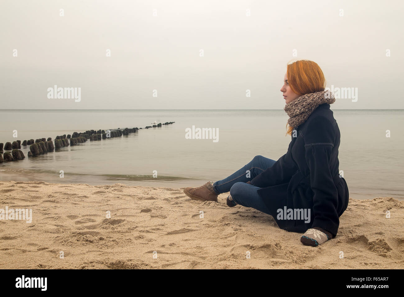 Sad beaches hi-res stock photography and images - Alamy