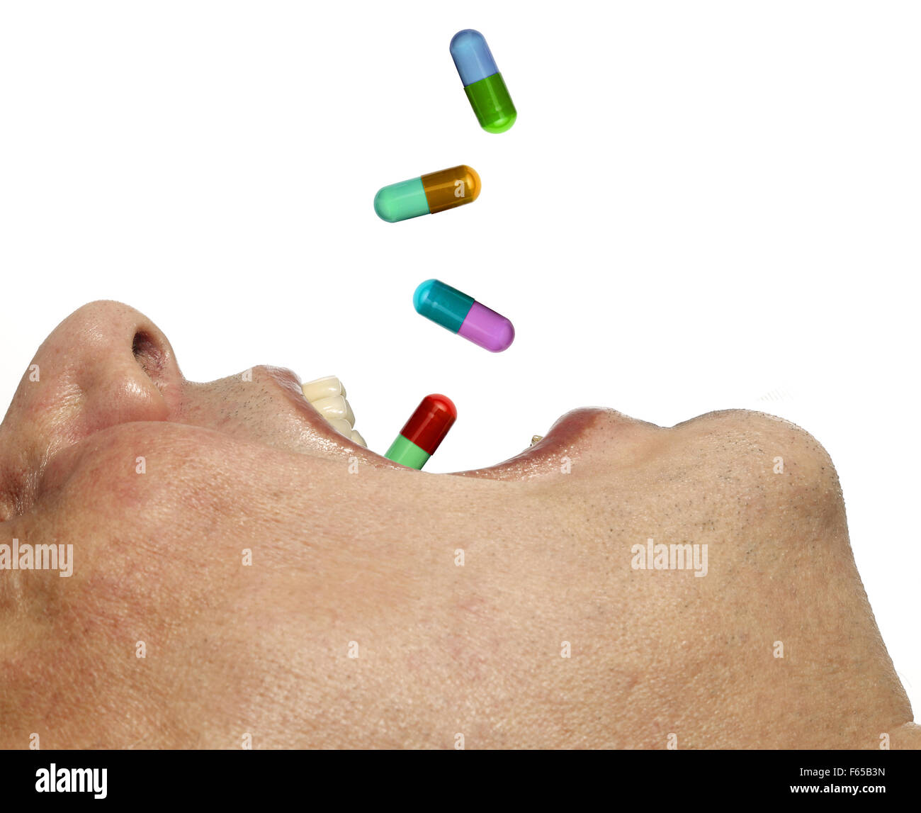 Misuse of medication Stock Photo - Alamy