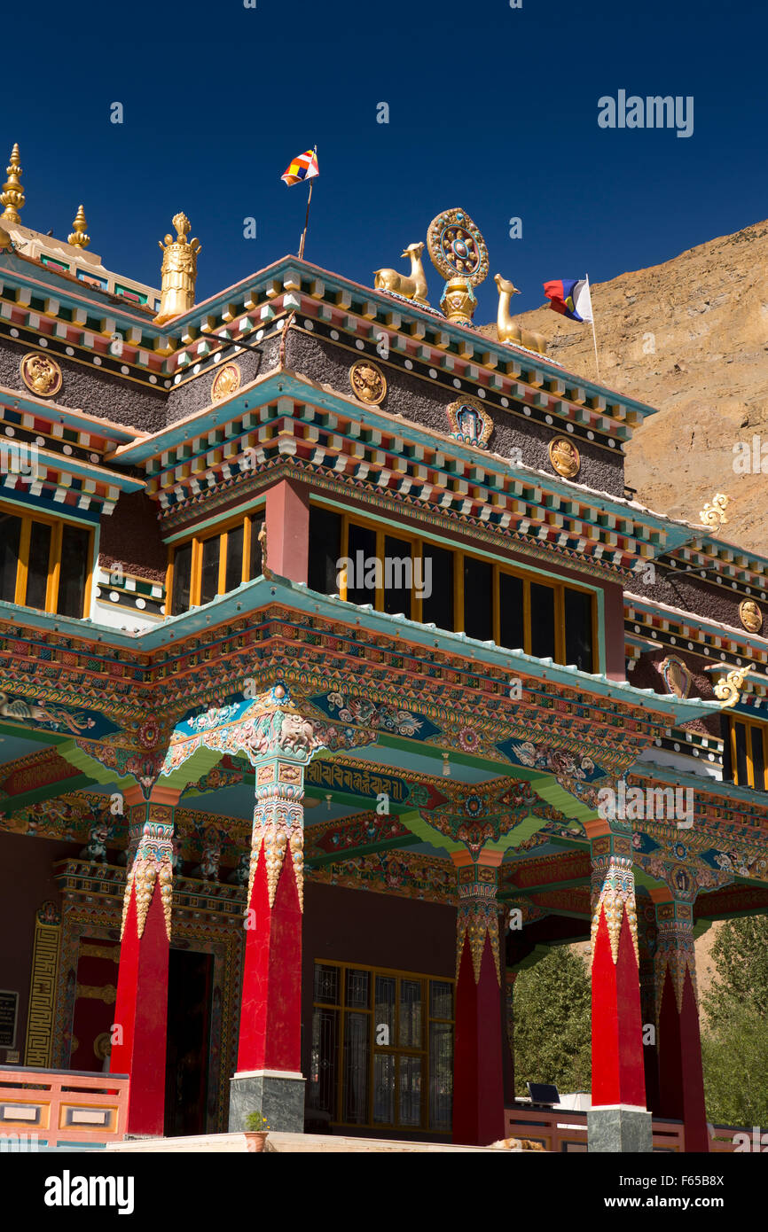 India, Himachal Pradesh, Spiti, Kaza, 2009 Sakya Tangyud (Tenggyu ...