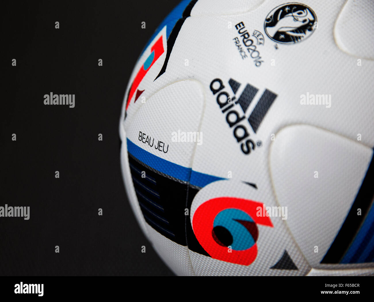 Paris, France. 11th November, 2015. UEFA presents the official ...
