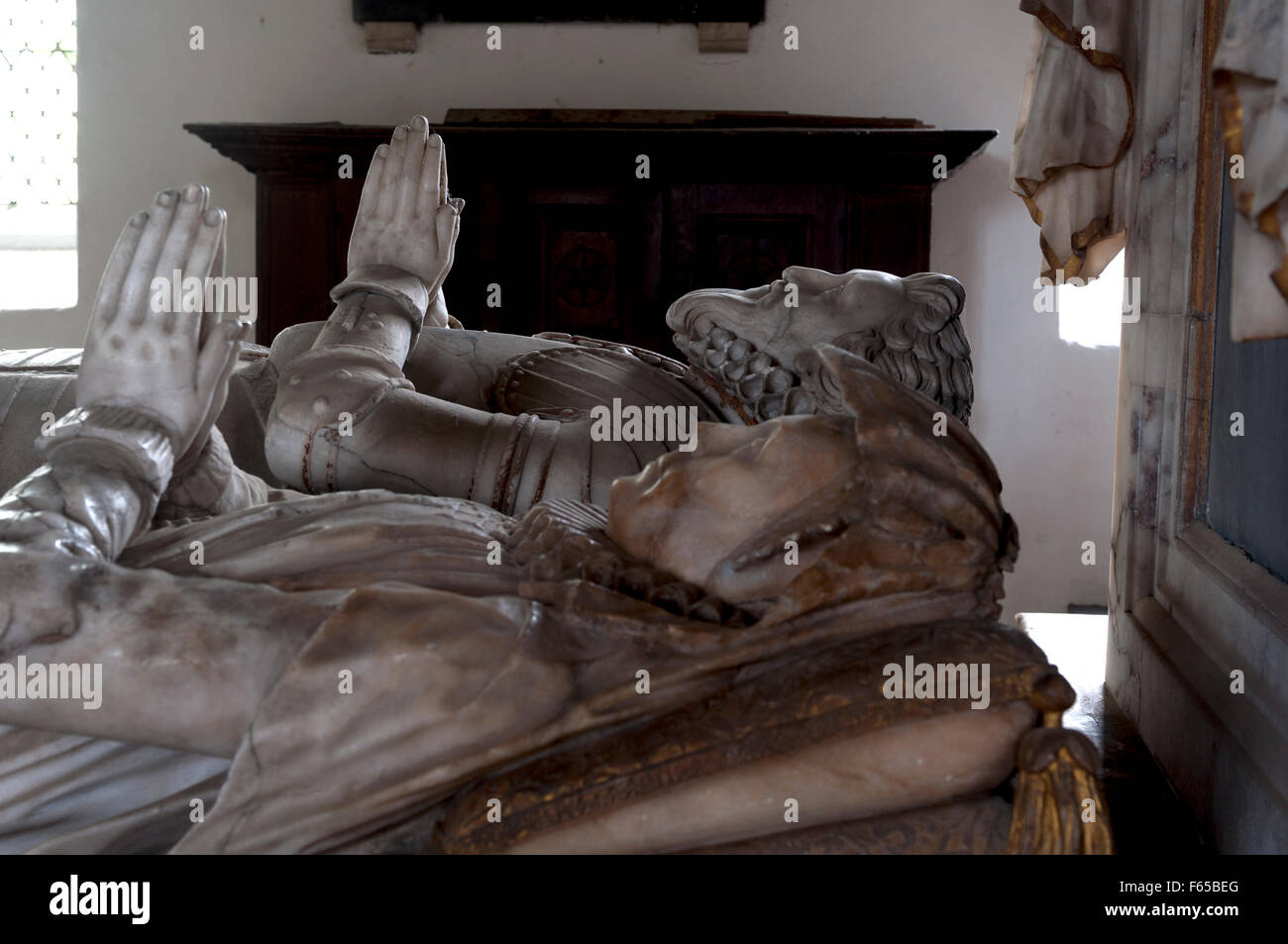 Mildmay monument, St. Leonard`s Church, Apethorpe, Northamptonshire ...
