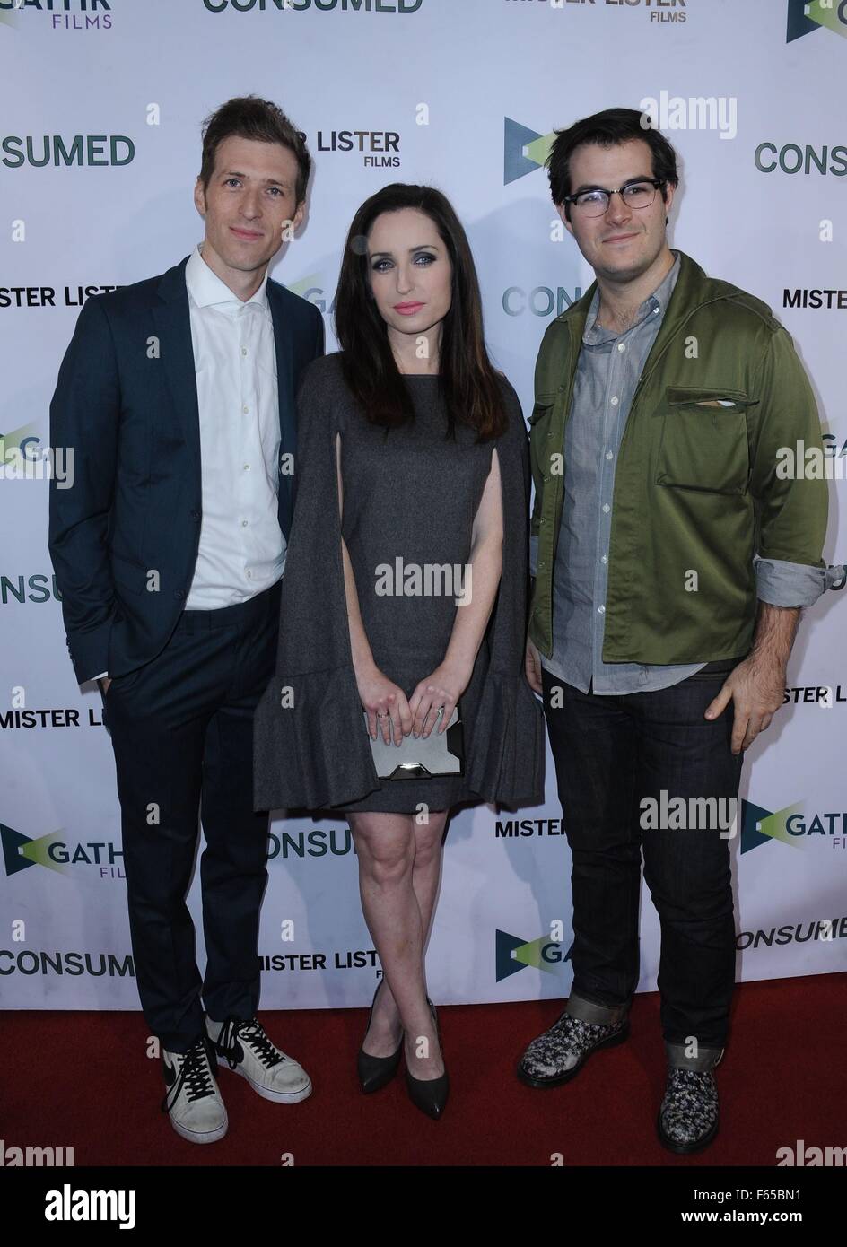 Beverly Hills, CA. 11th Nov, 2015. Jake Craven at arrivals for CONSUMED ...