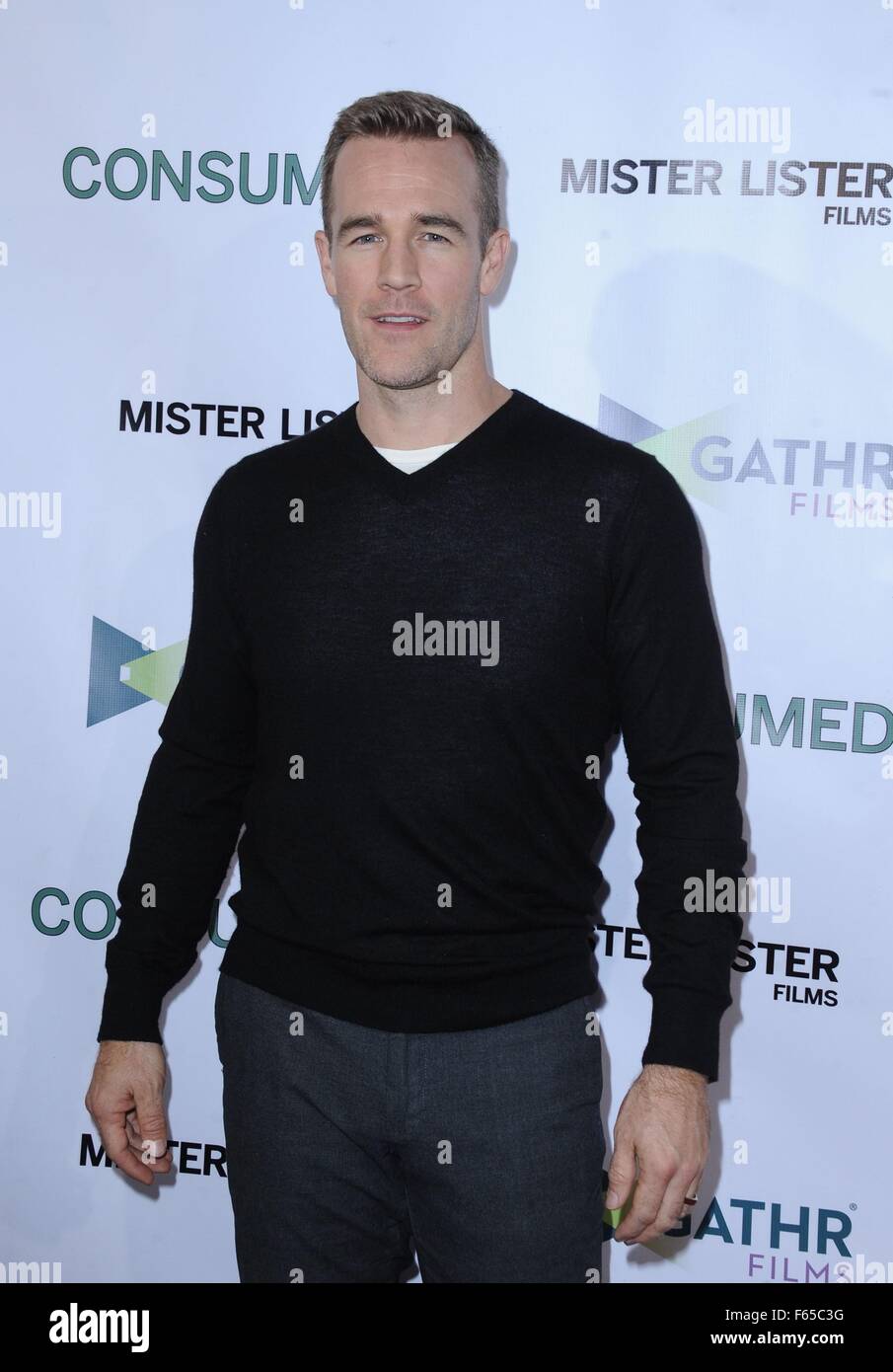 Beverly Hills, CA. 11th Nov, 2015. James Van Der Beck at arrivals for ...