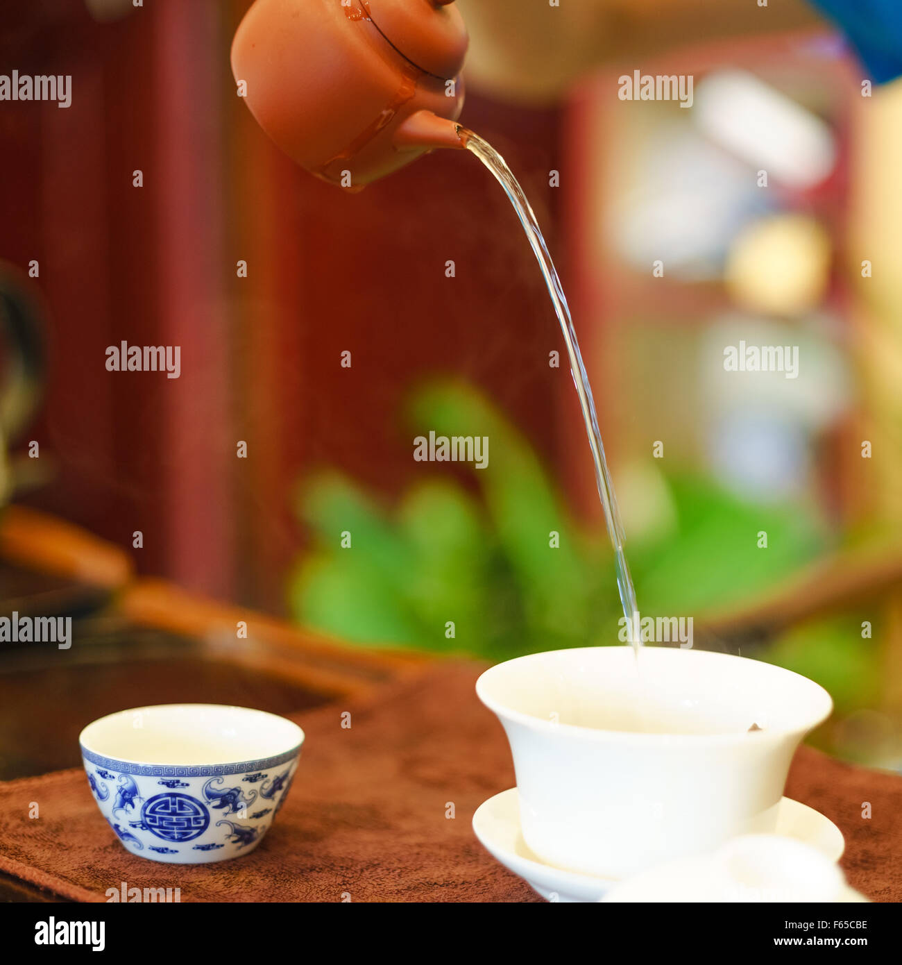 The Time of Tea Break Stock Photo - Alamy