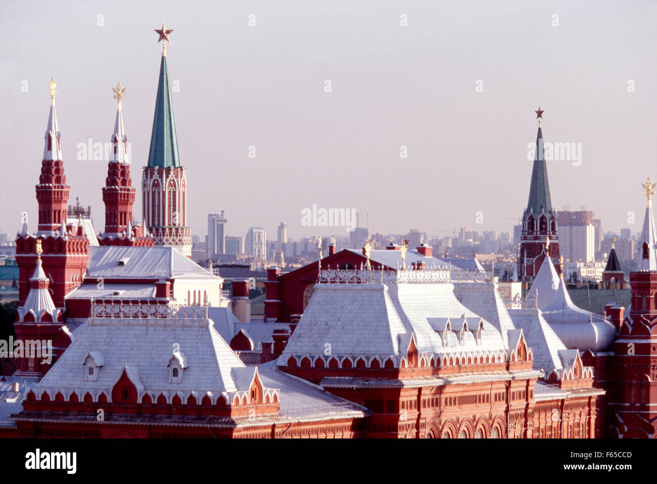 View of Moscow Kremlin Fortress, Moscow, Russia Stock Photo - Alamy
