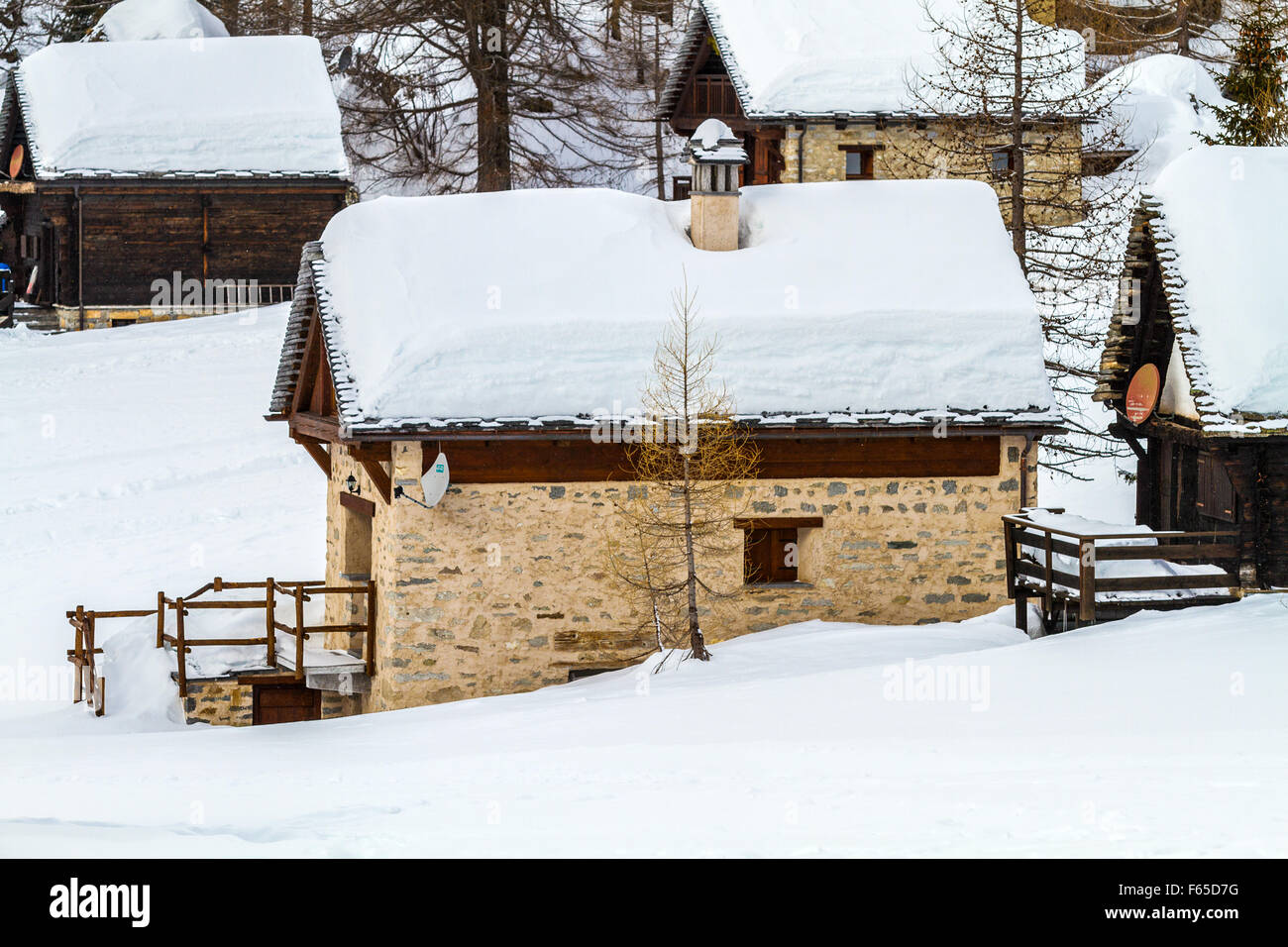 Italy Piedmont Alpe Devero Crampiolo Stock Photo - Alamy