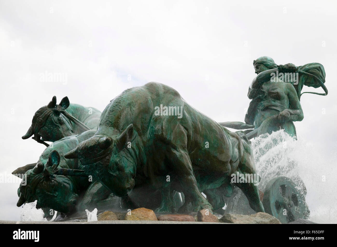 The Gefion Fountain in Copenhagen, Denmark Stock Photo - Alamy