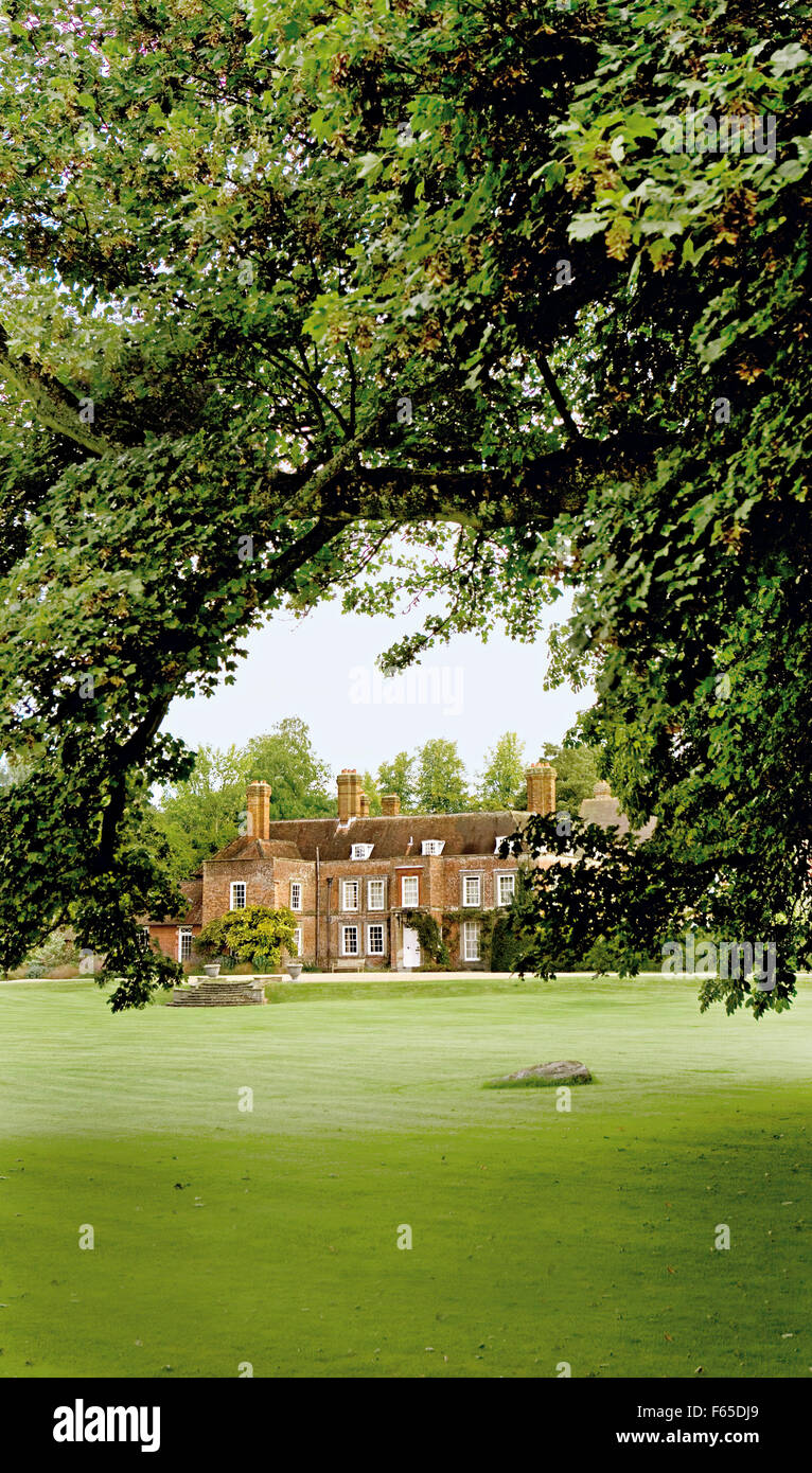 View of Deane House in Hampshire, Germany Stock Photo - Alamy