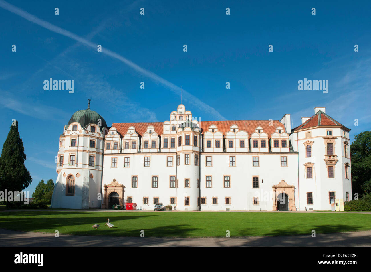 Celle Castle and garden in Celle, Germany Stock Photo - Alamy