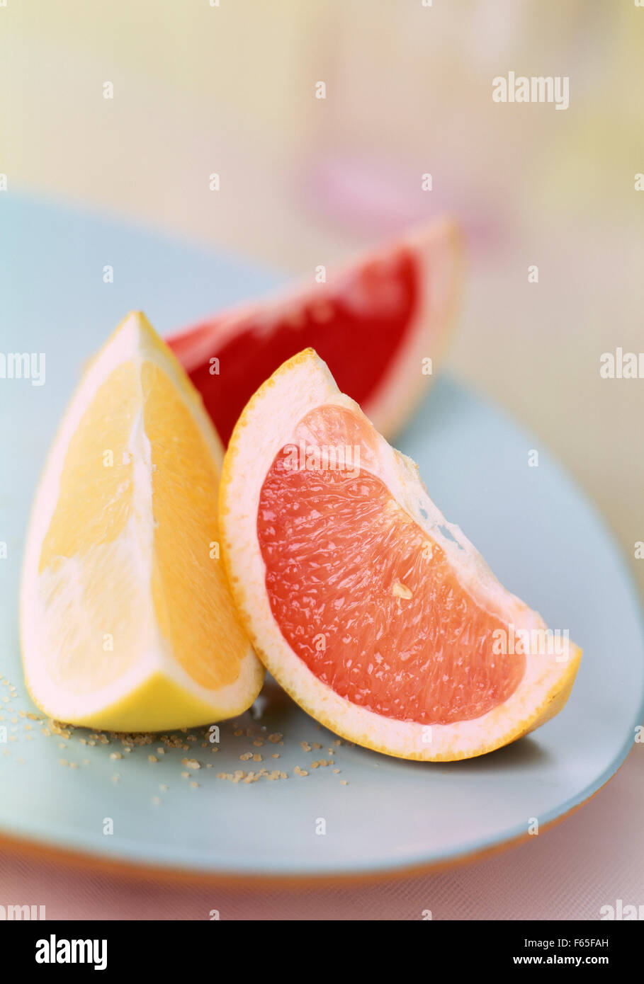 Grapefruit and lemon Stock Photo - Alamy