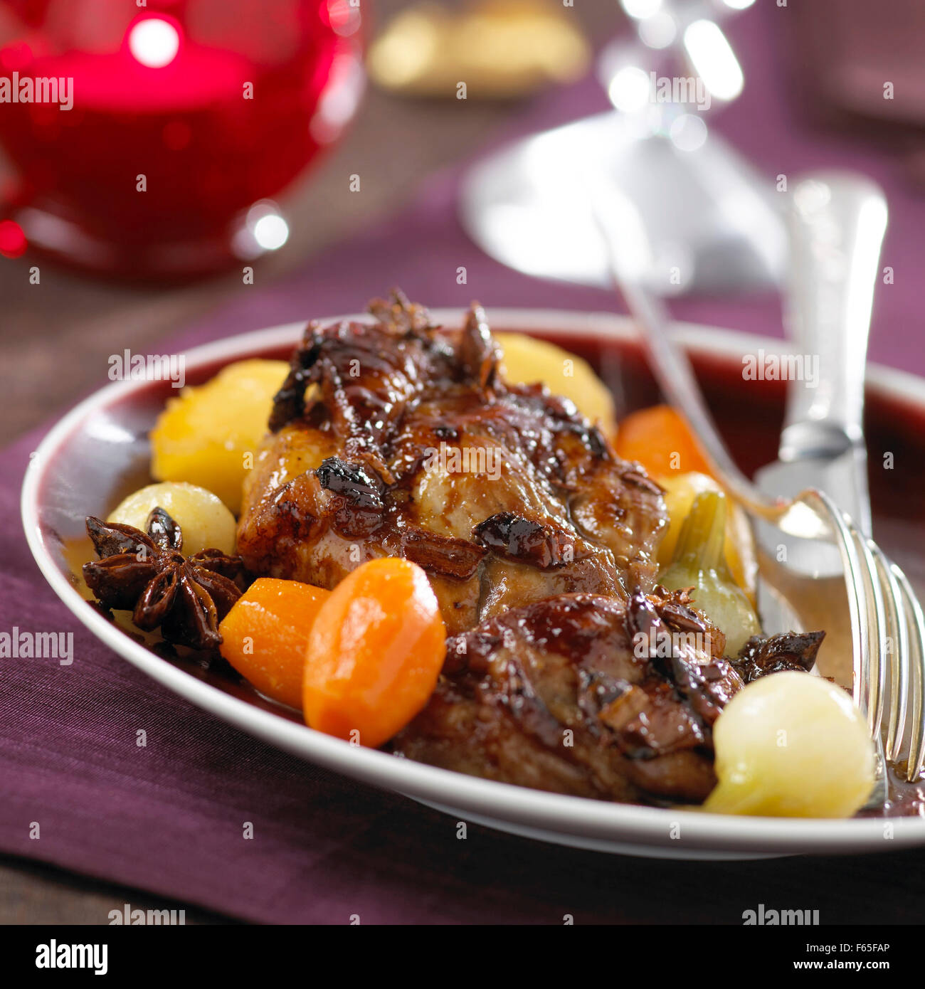 haunch of venison Stock Photo - Alamy