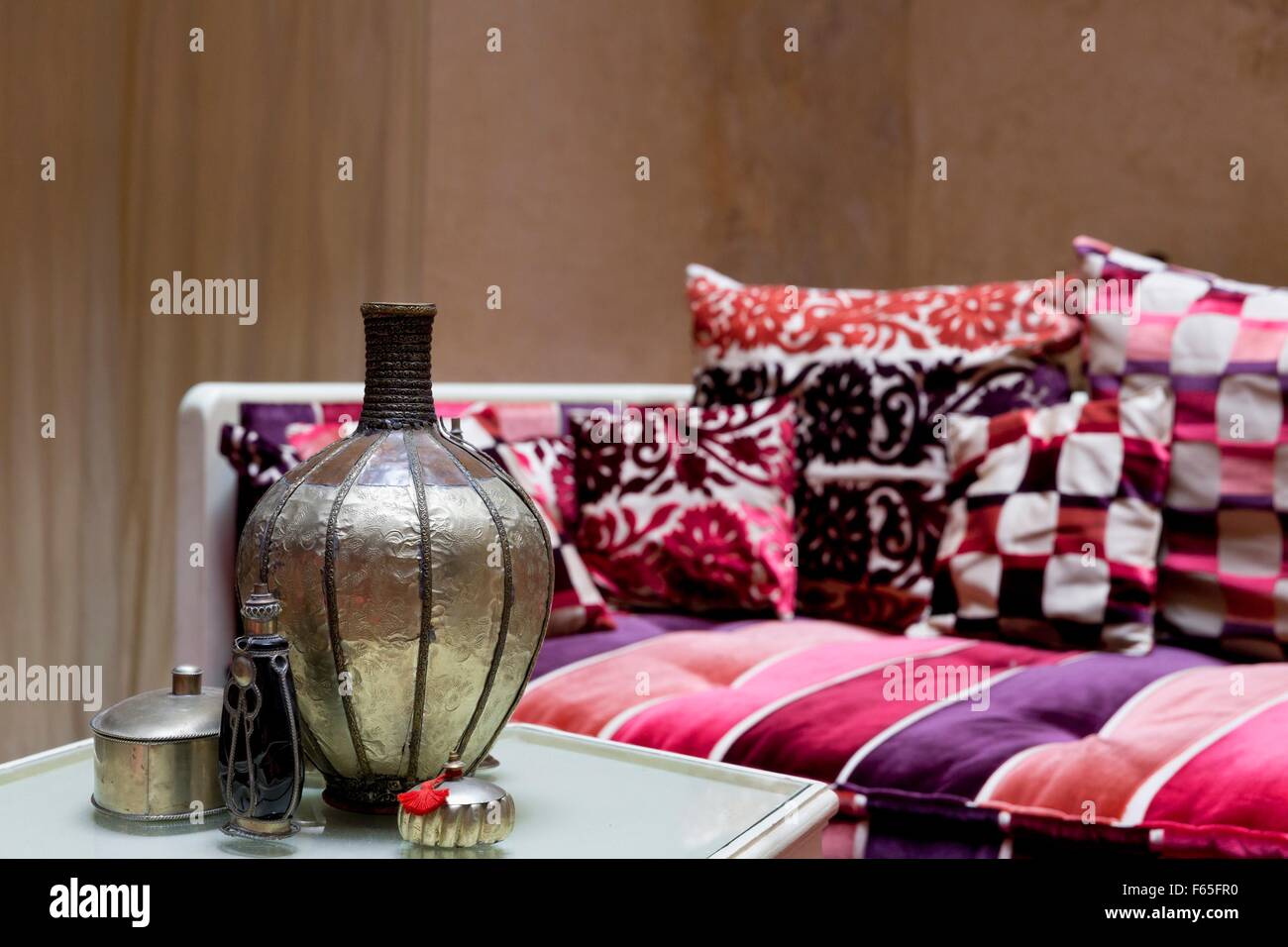 The house of the German artist Hinrich Sickenberger in the Medina of ...