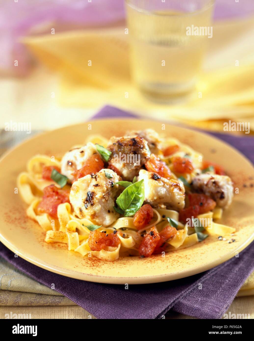 Grilled monkfish hi-res stock photography and images - Alamy