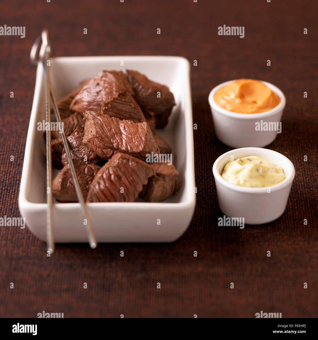 Fondue bourguignonne hi-res stock photography and images - Alamy