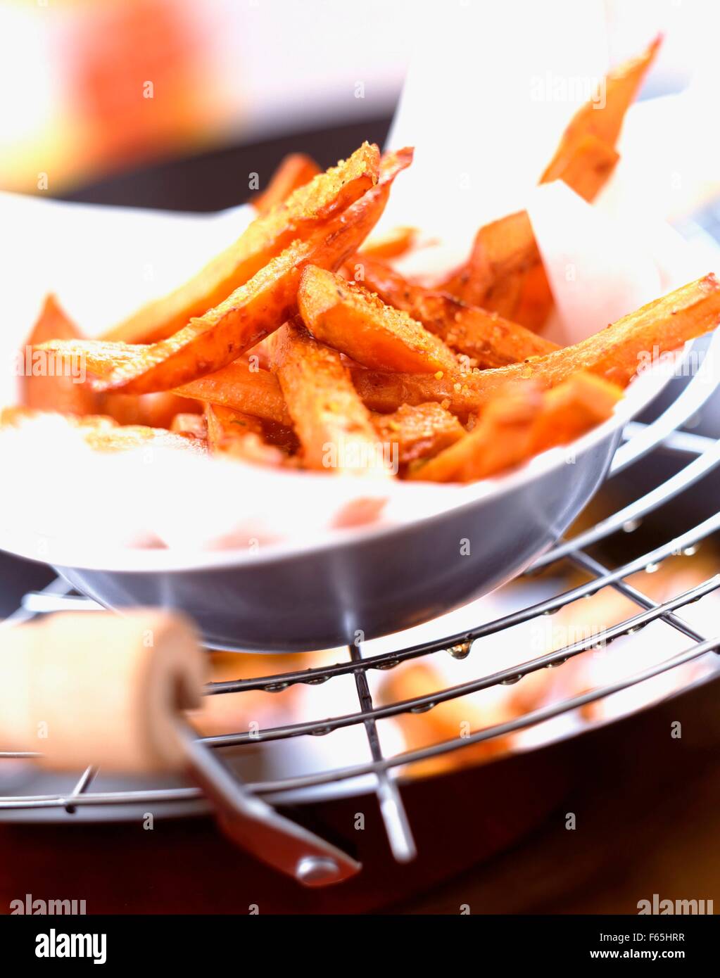Sweet potato chips Stock Photo - Alamy