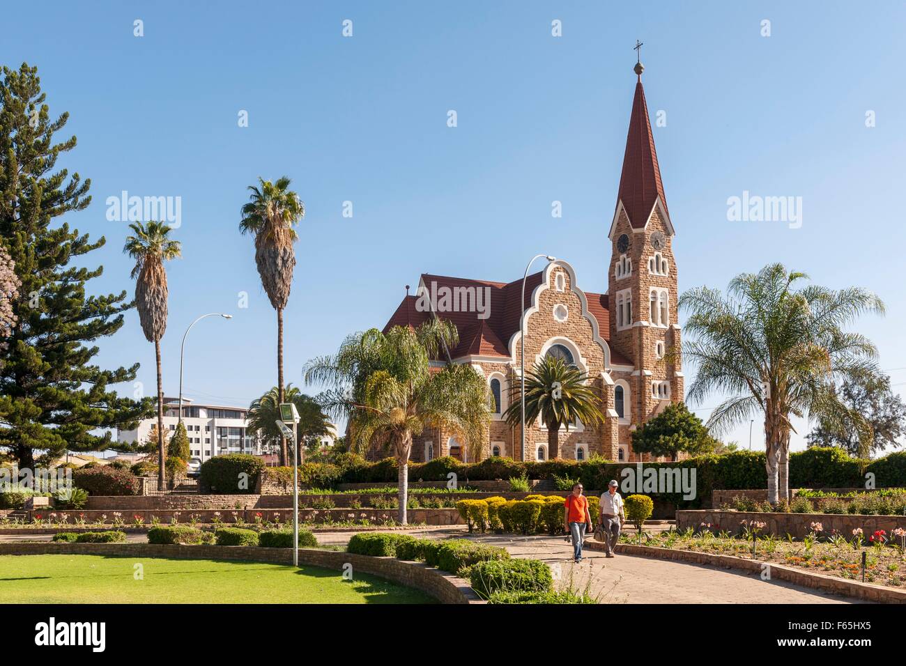Christ Church in Windhoek, Namibia, Africa Stock Photo - Alamy