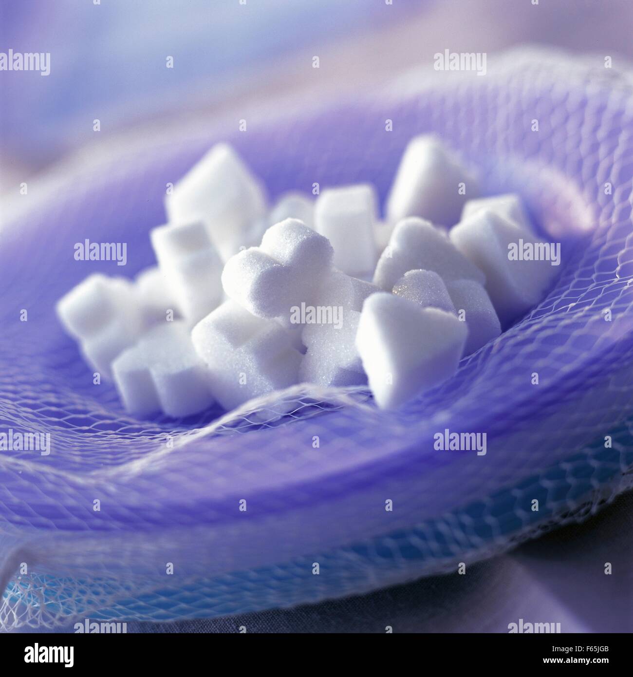 heart-shaped sugar lumps Stock Photo - Alamy