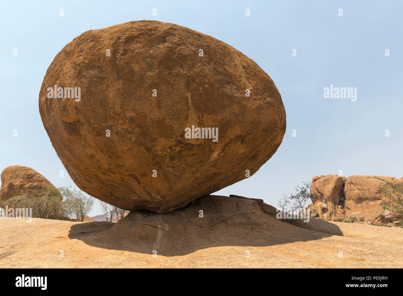 Bull's Party rock formation, Ameib Farm, Erongo province and mountain ...