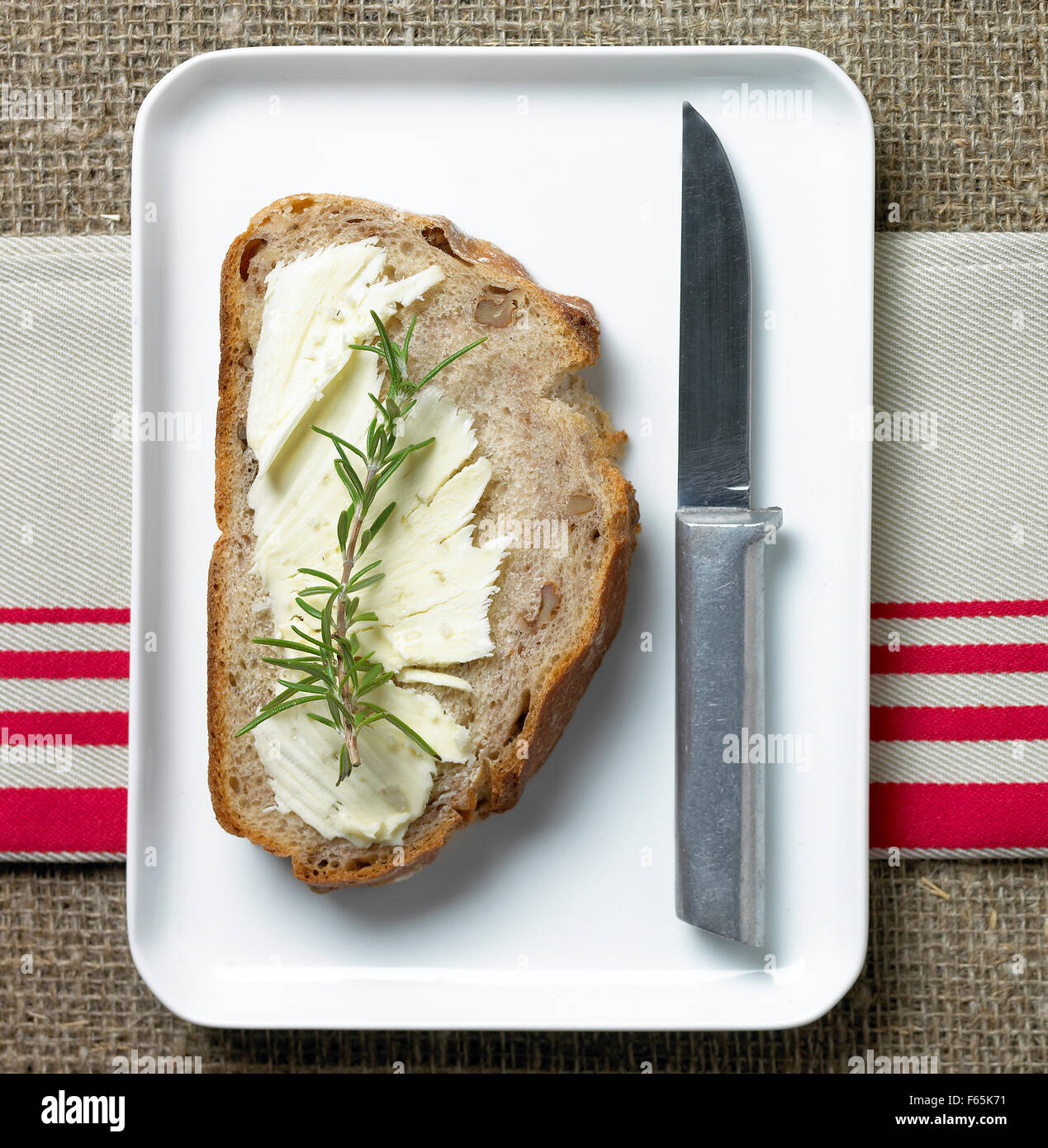 bread and butter Stock Photo - Alamy