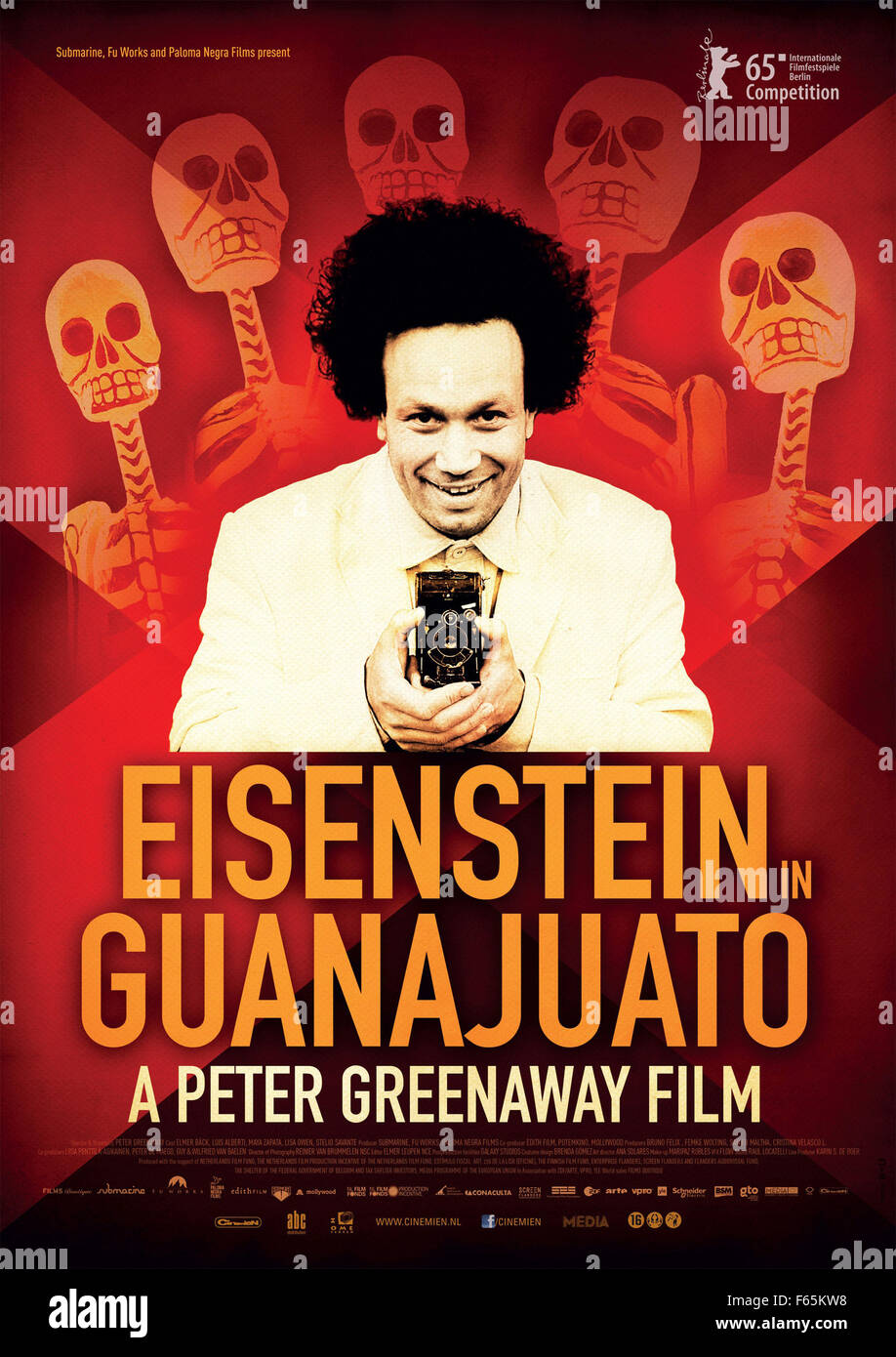 Peter greenaway elmer back movie poster int hi-res stock photography ...