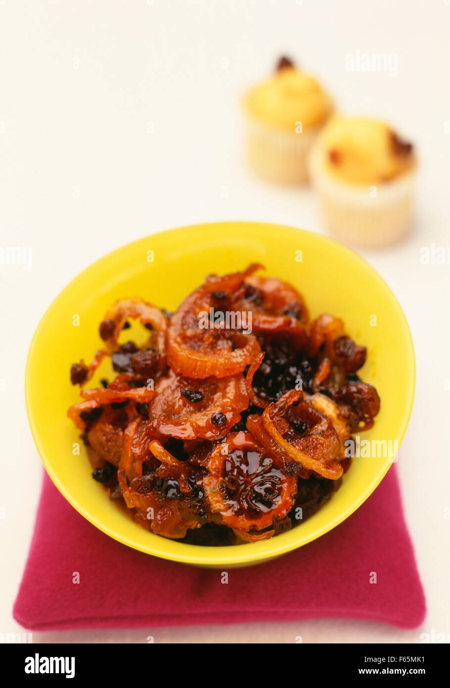 Confit oranges and raisins Stock Photo - Alamy