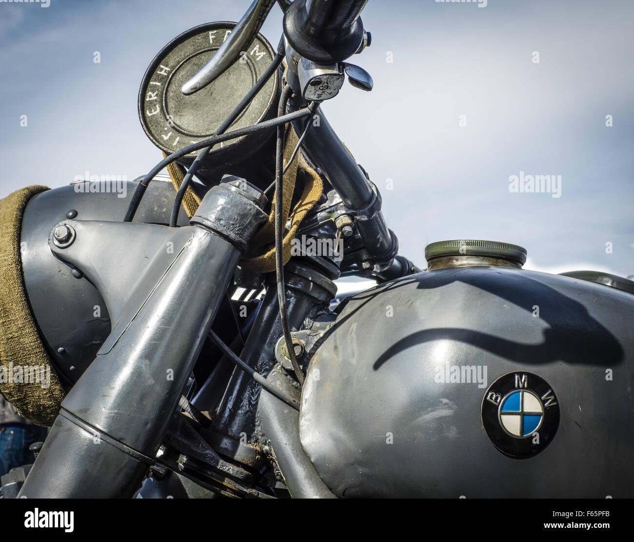 Wwii german bmw motorcycle hi-res stock photography and images - Alamy