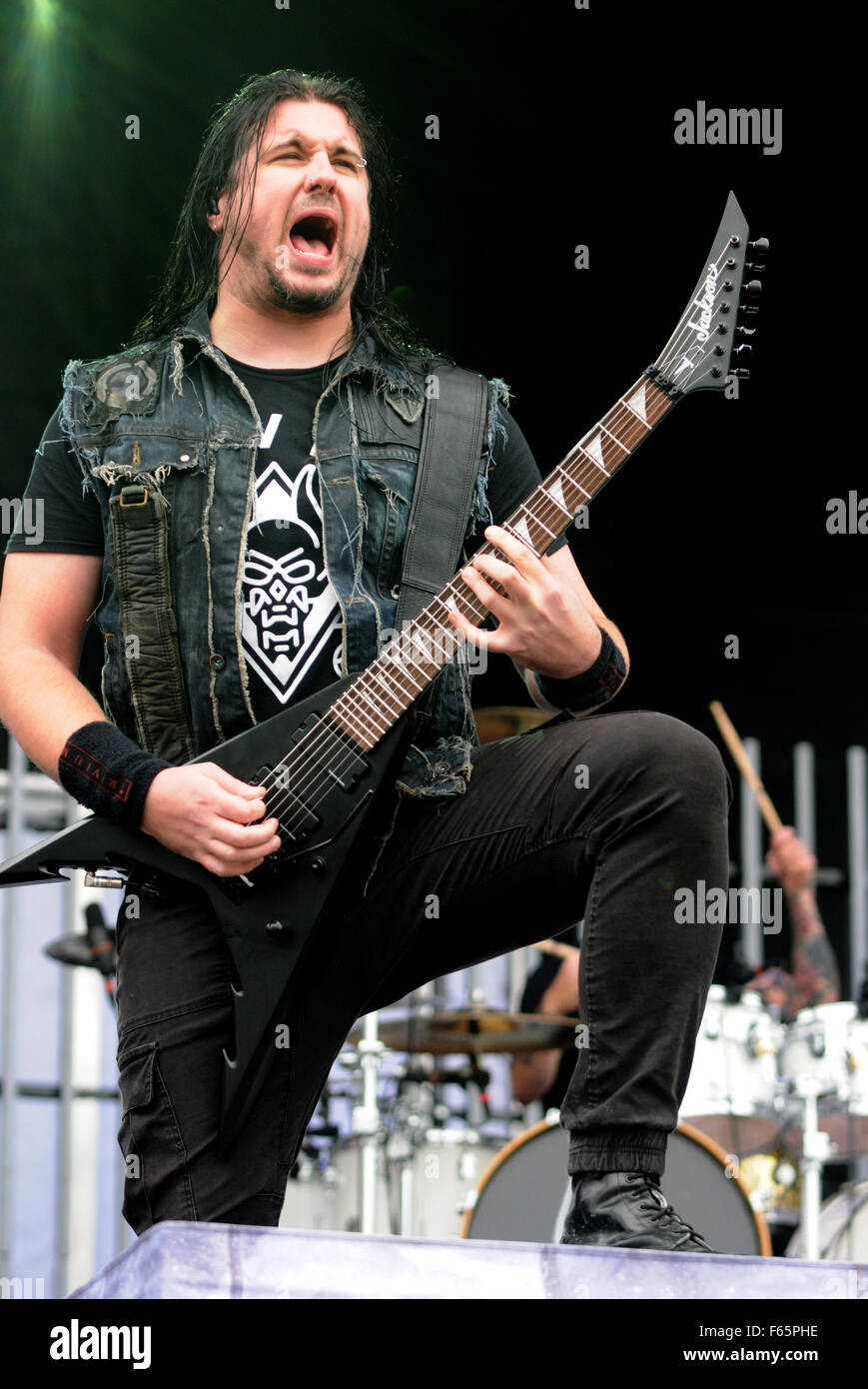 Matt heafy mat madiro trivium hi-res stock photography and images - Alamy
