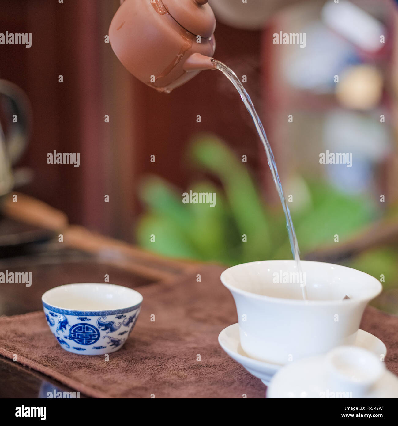 The Time of Tea Break Stock Photo - Alamy