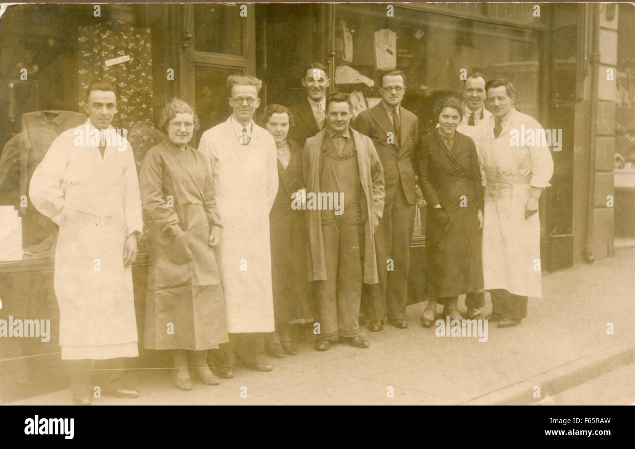 Clothes shop staff Stock Photo - Alamy
