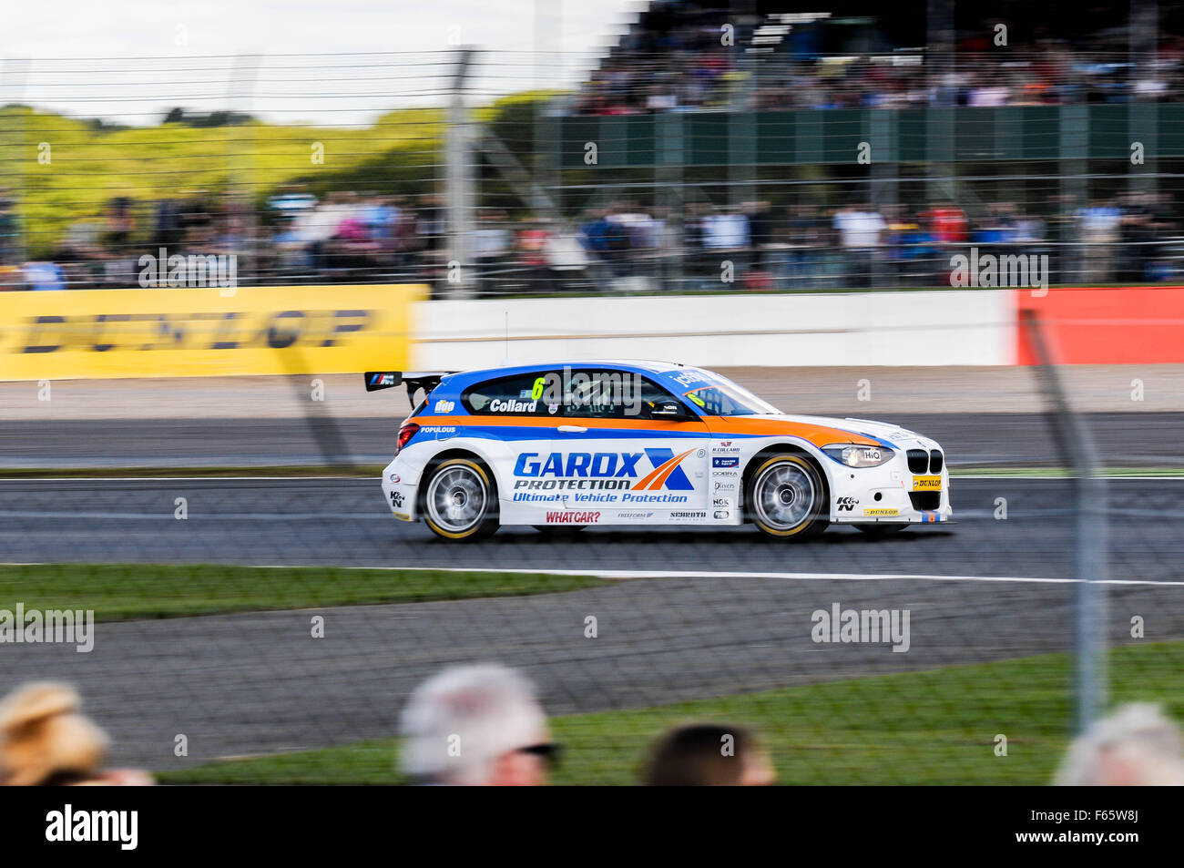 Touring car at silverstone race track side view Stock Photo - Alamy