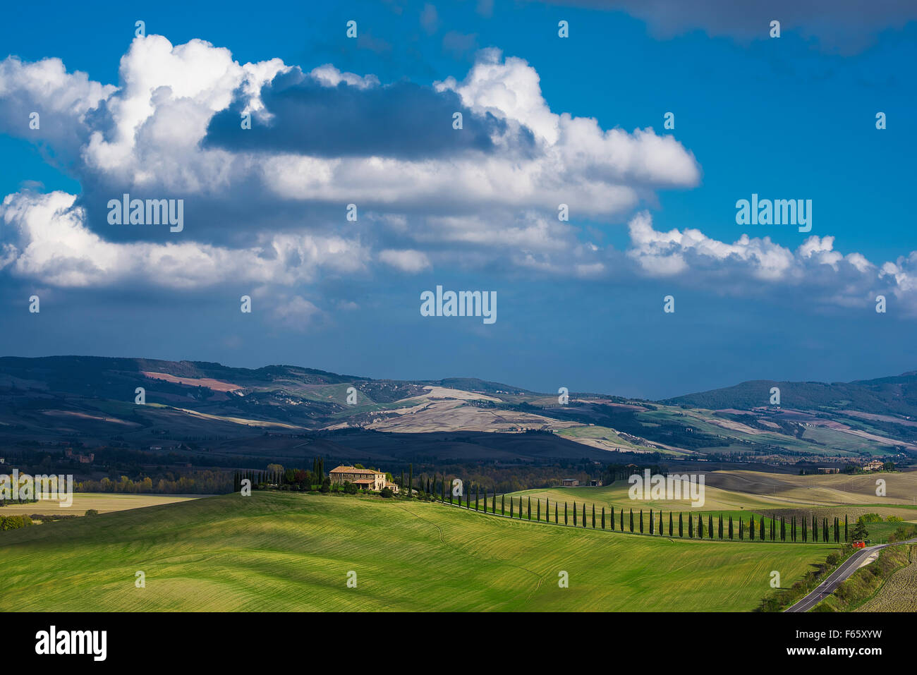 Rural spring landscape Stock Photo - Alamy