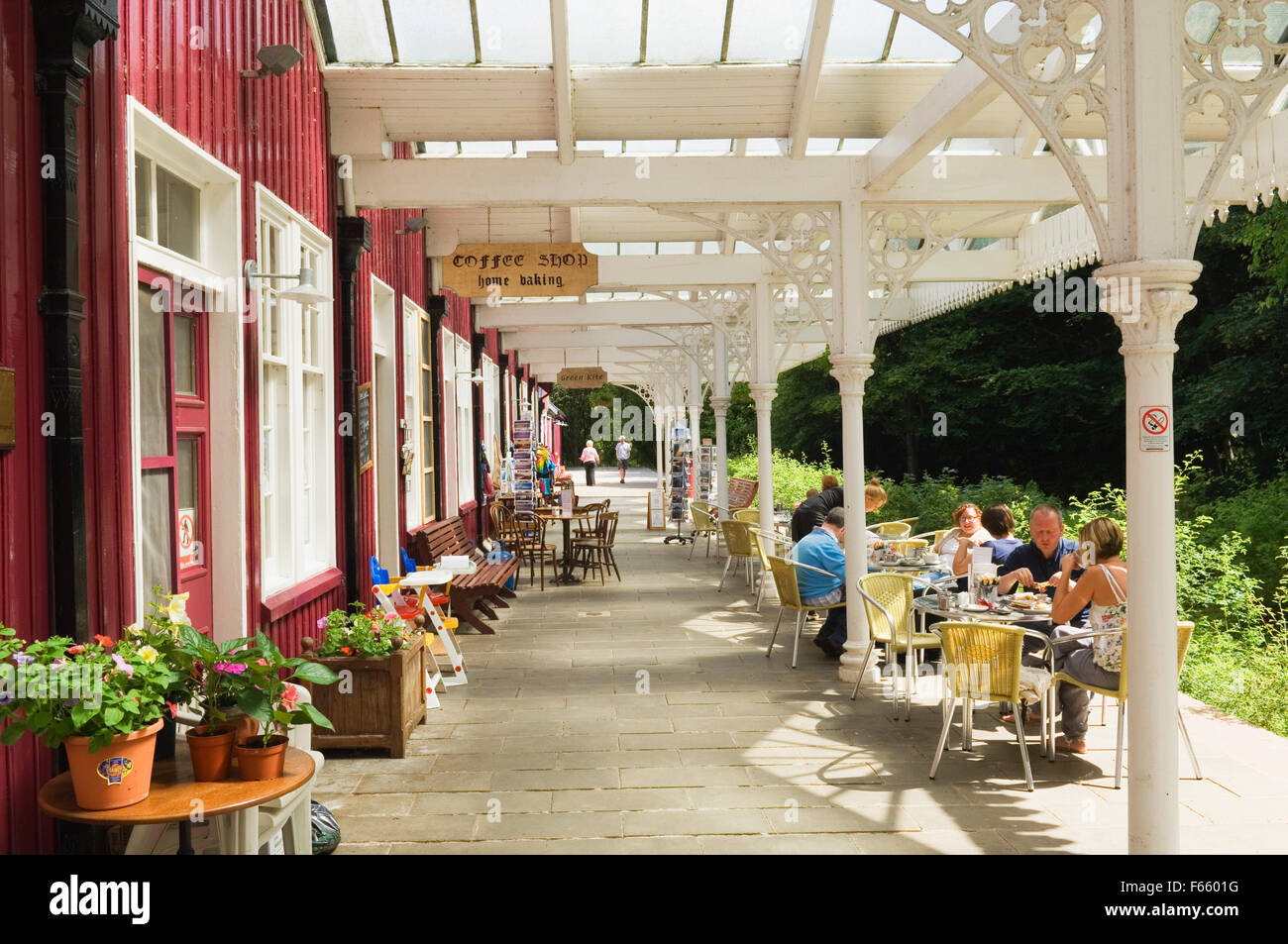 The Victorian Station in the village of Strathpeffer, Ross-shire ...