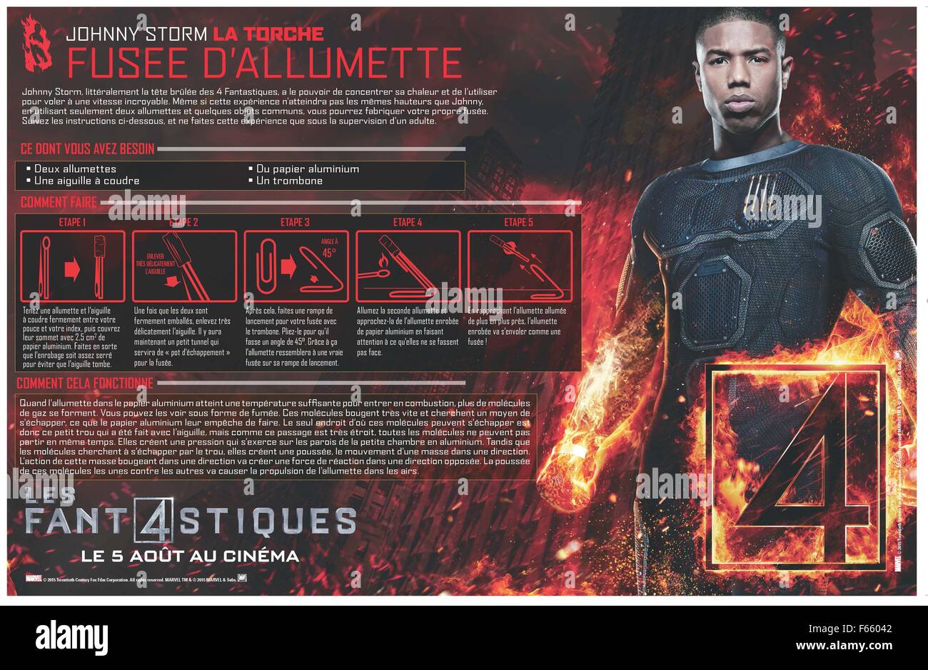 The fantastic four movie poster hi-res stock photography and images - Alamy