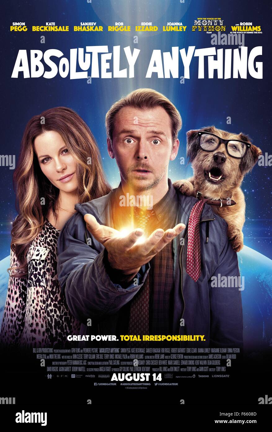 Absolutely Anything Year : 2015 UK / USA Director : Terry Jones Simon ...