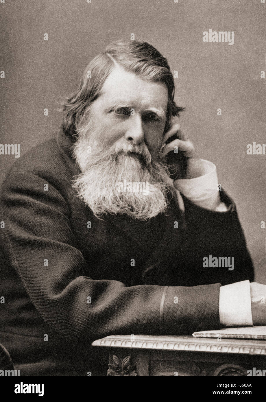 John Ruskin, 1819 –1900. English art critic of the Victorian era, art ...