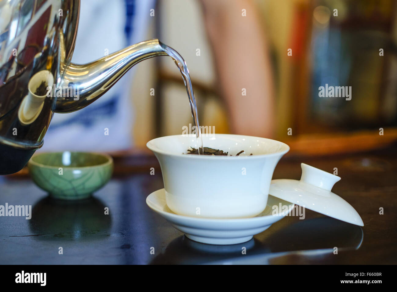 The Time of Tea Break Stock Photo - Alamy