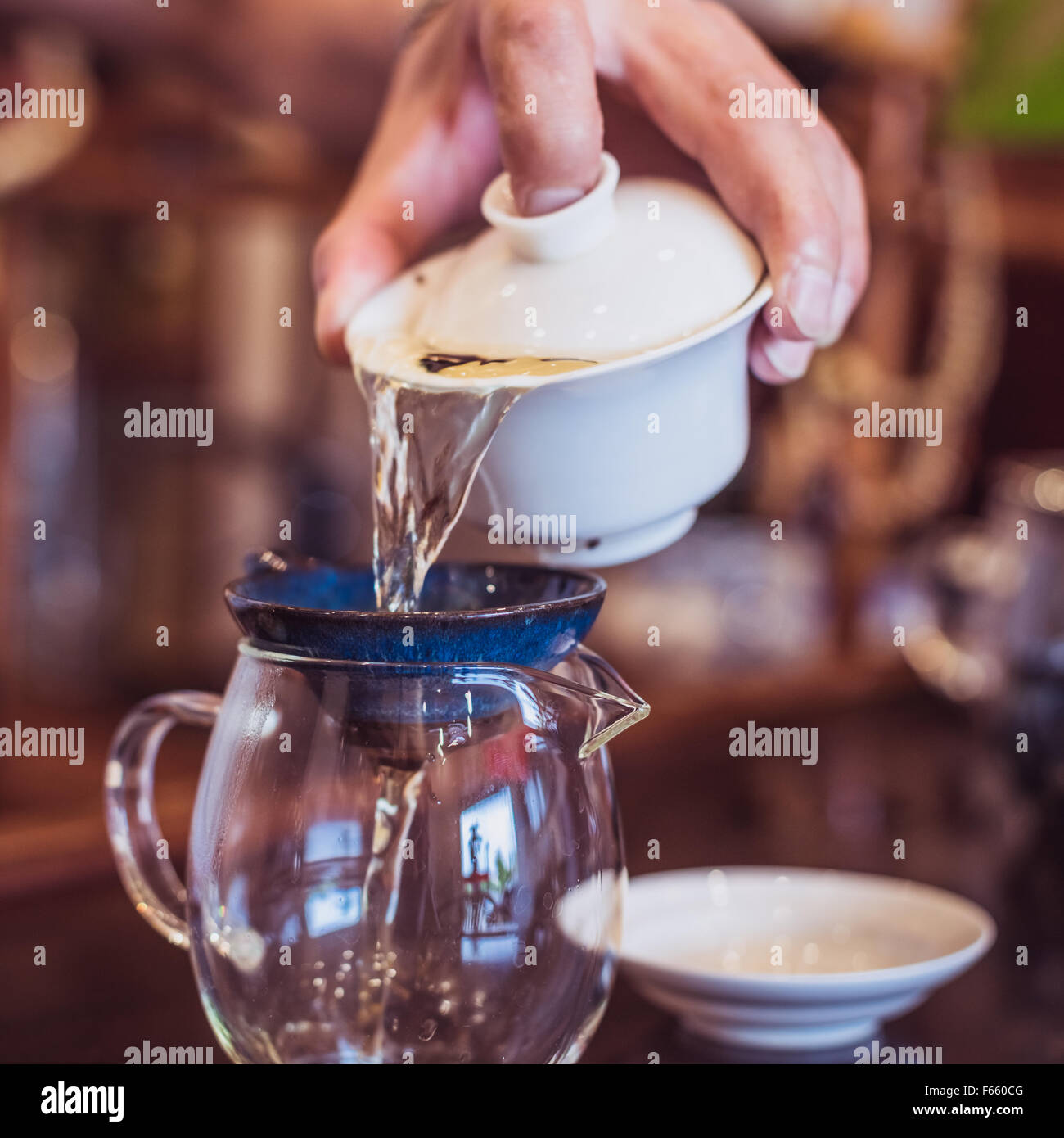 The Time of Tea Break Stock Photo - Alamy